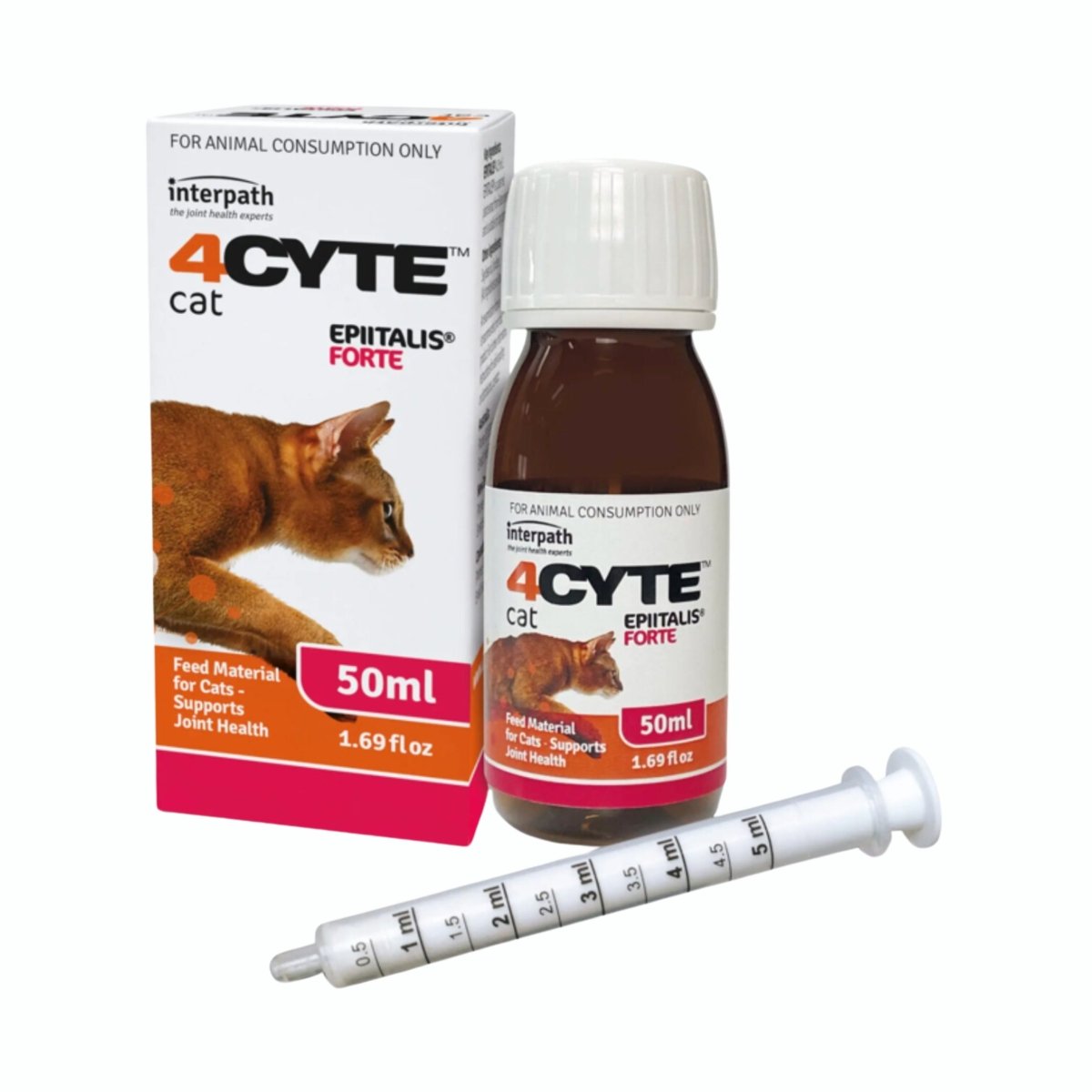 4CYTE Epiitalis Forte Cat - 50ml | Joint Care - Pet Supply