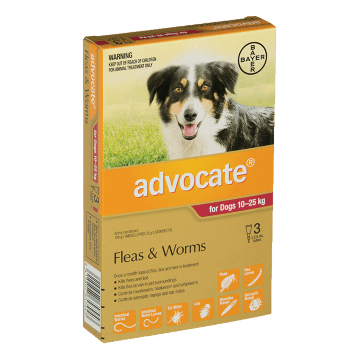 Advocate for Dogs - 3 pack | All-in-one Parasite Protection