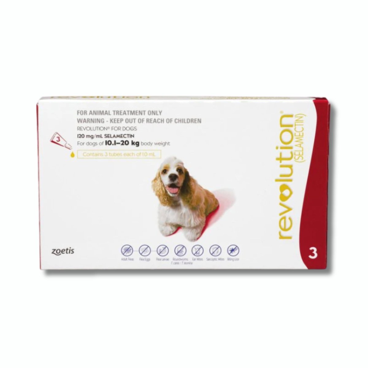 Revolution for Dogs (3 pack) | Flea Treatment NZ