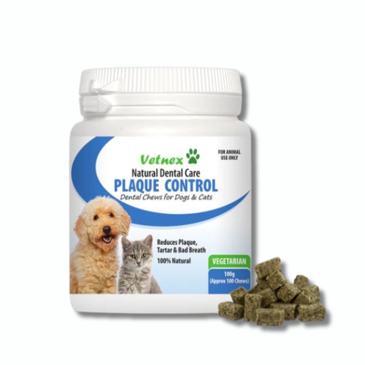 Vetnex Dental Chews (Vegetarian) - 100 Pack